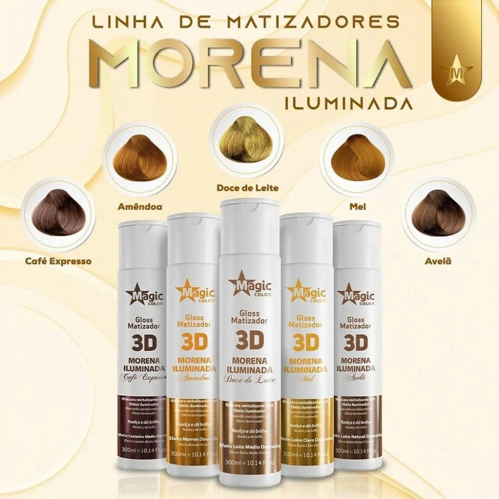 Máscara Matizadora Magic Color 3D Matizador Morena | Beleza na Web