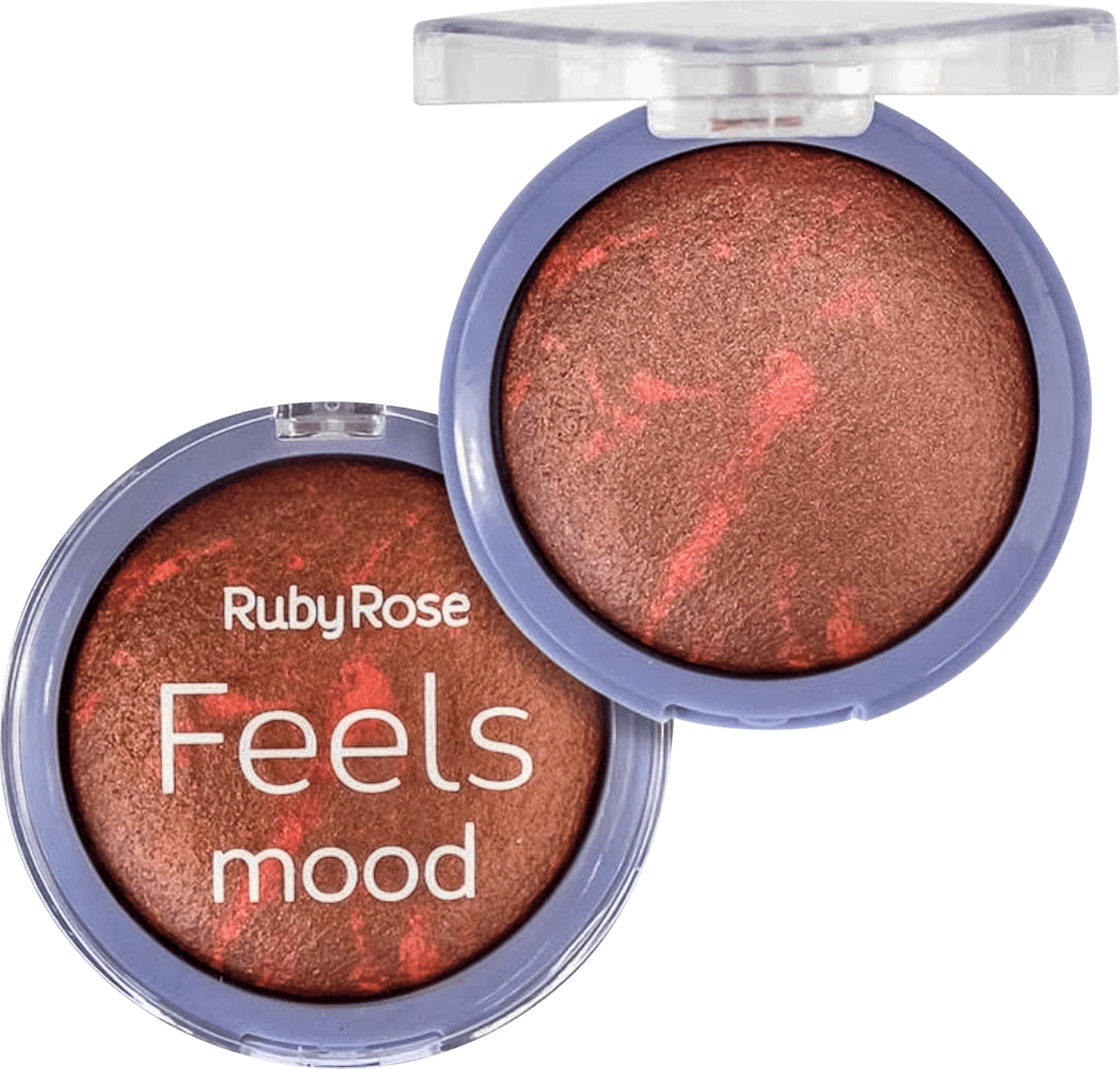 Blush Compacto Ruby Rose Feels Mood Baked | Beleza na Web