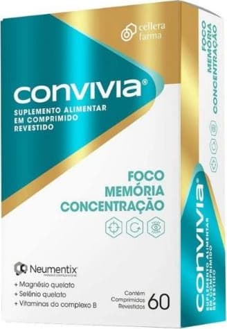 Convivia Suplemento Alimentar (60 Unidades) | Beleza na Web