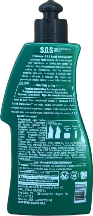 Sache Shampoo SOS 300ml
