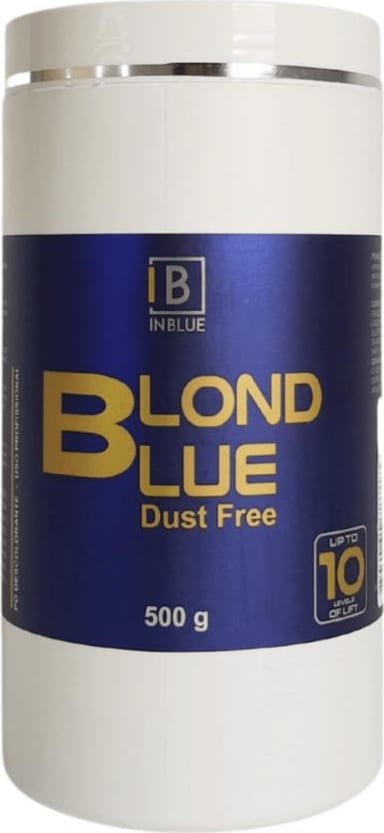 Kit Pó Descolorante Inblue Ultra Premium Blue + Ox 10 Volumes 900ml