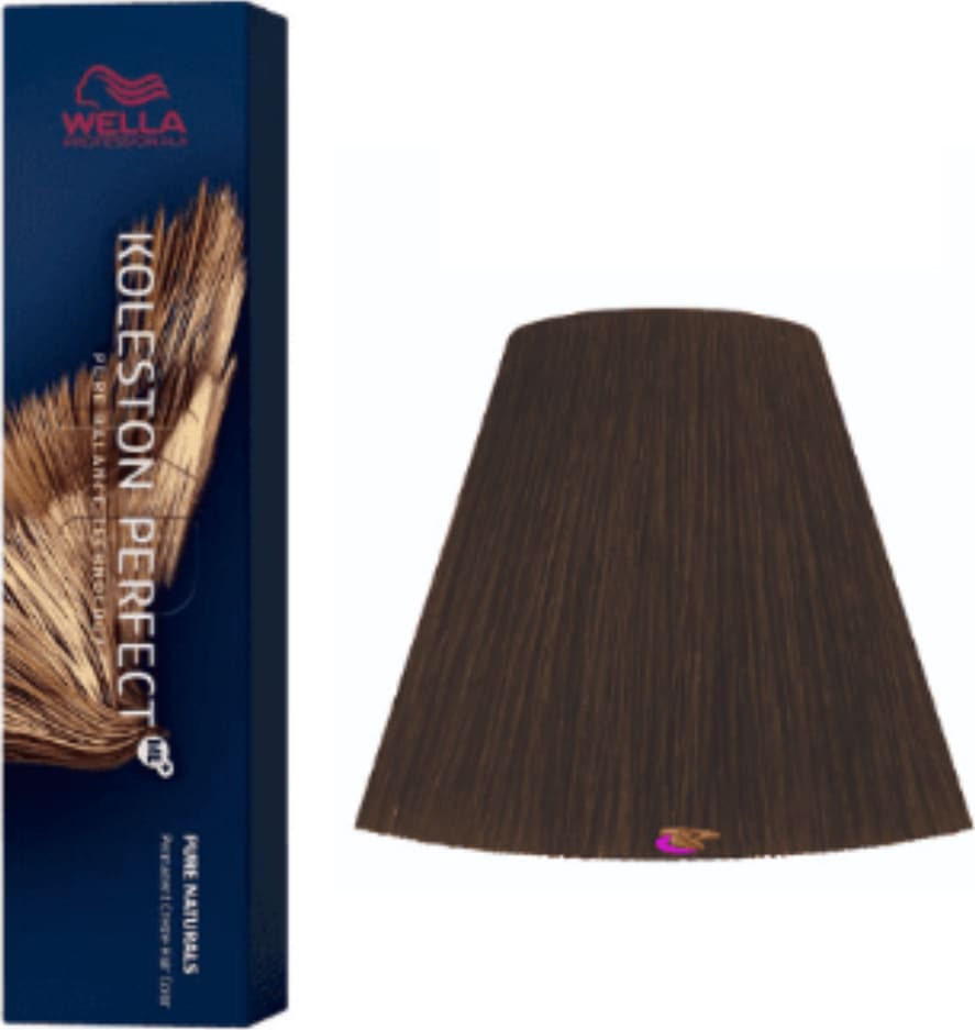 Wella Koleston Perfect Me+ Pure Naturals - Todas as Cores 60ml - 5/0 - Castanho Claro