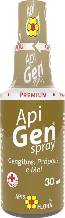 Spray Apigen Apis Flora Gengibre Própolis e Mel 30ml