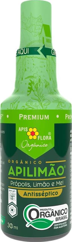 Apis Flora Spray Orgânico Apilimão Própolis, Limão e mel 30ml