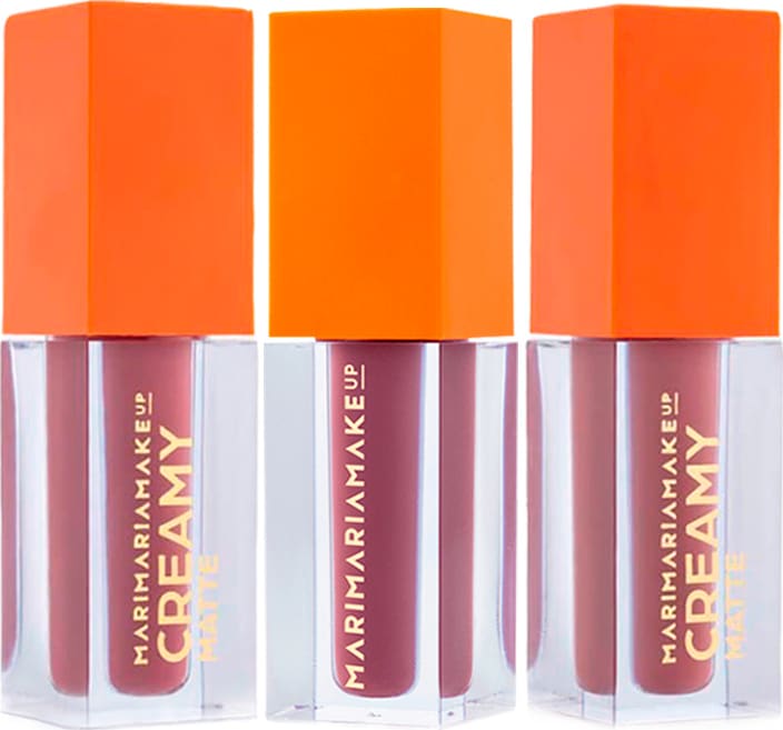 Kit Mari Maria Makeup Frosty e Rose Nude Ginger Classy (3 produtos)