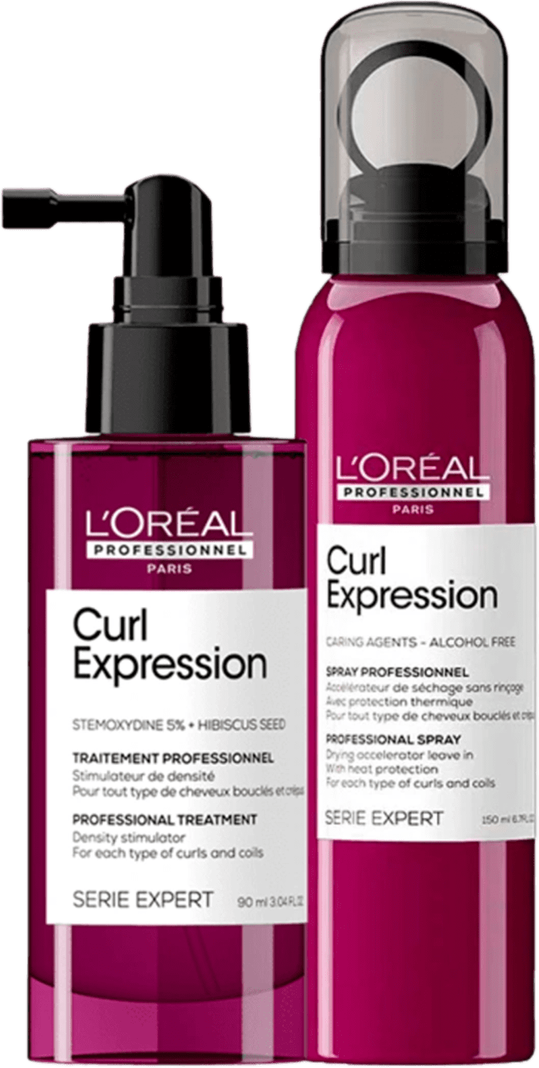 Kit L'Oréal Professionnel Serie Expert Curl Expression Sérum e ...