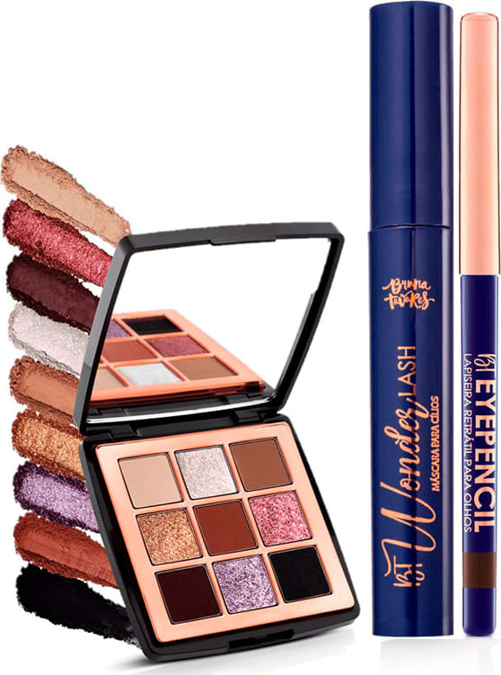 Kit EyePencil Brown Máscara de Cílios Wonder Lash e Minnie Mouse All ...