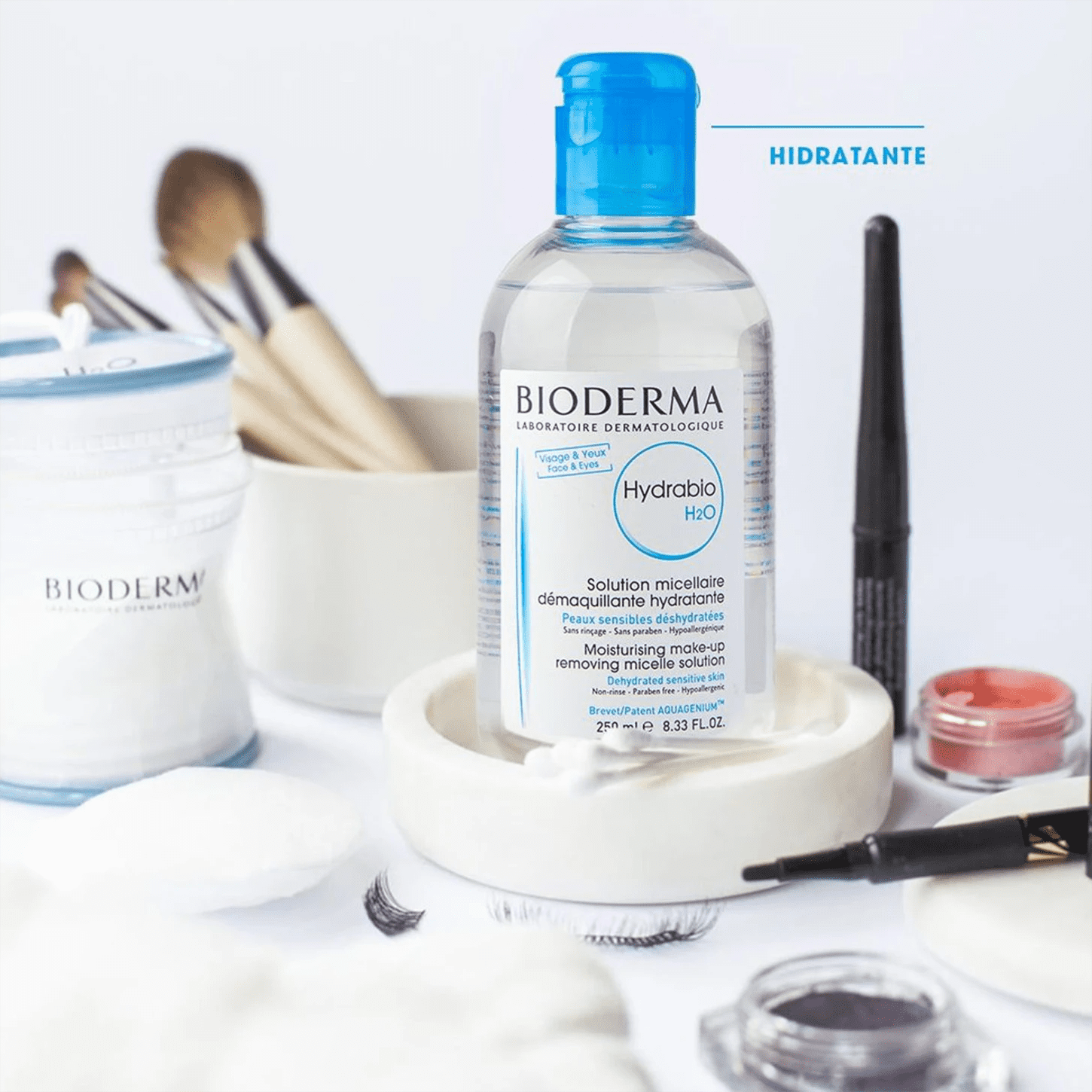 Kit Facial Bioderma Hydrabio - Água Micelar e Gel Creme Hidratante ...