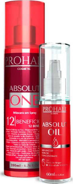Kit Absoluto: Absolut One 200ml + Absolut Oil 60ml Prohall