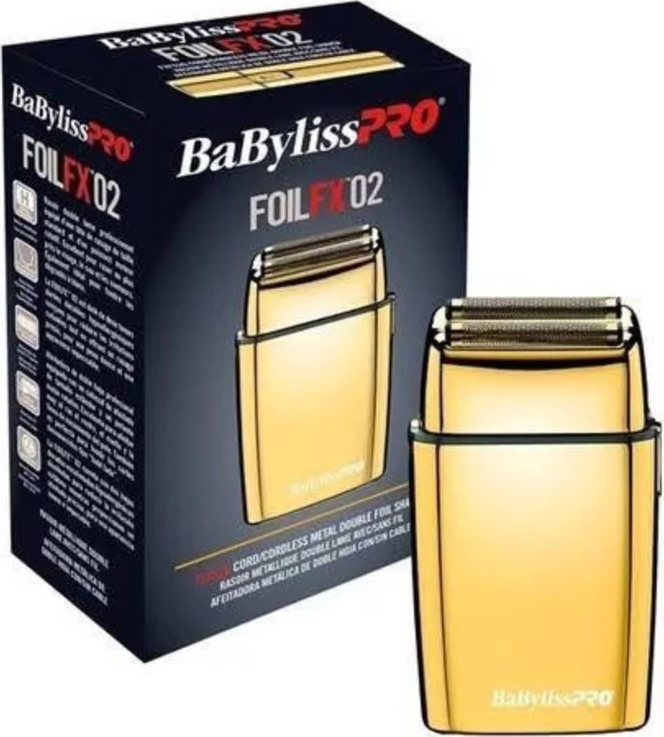 Barbeador BaByliss Pro Foil FX'02 Gold | Beleza na Web