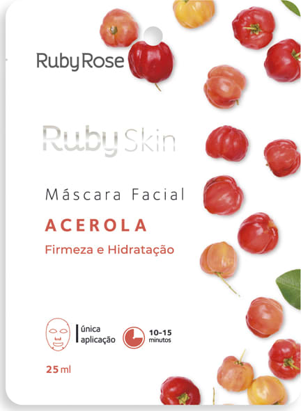 Máscara Facial Ruby Rose Ruby Skin | Beleza na Web