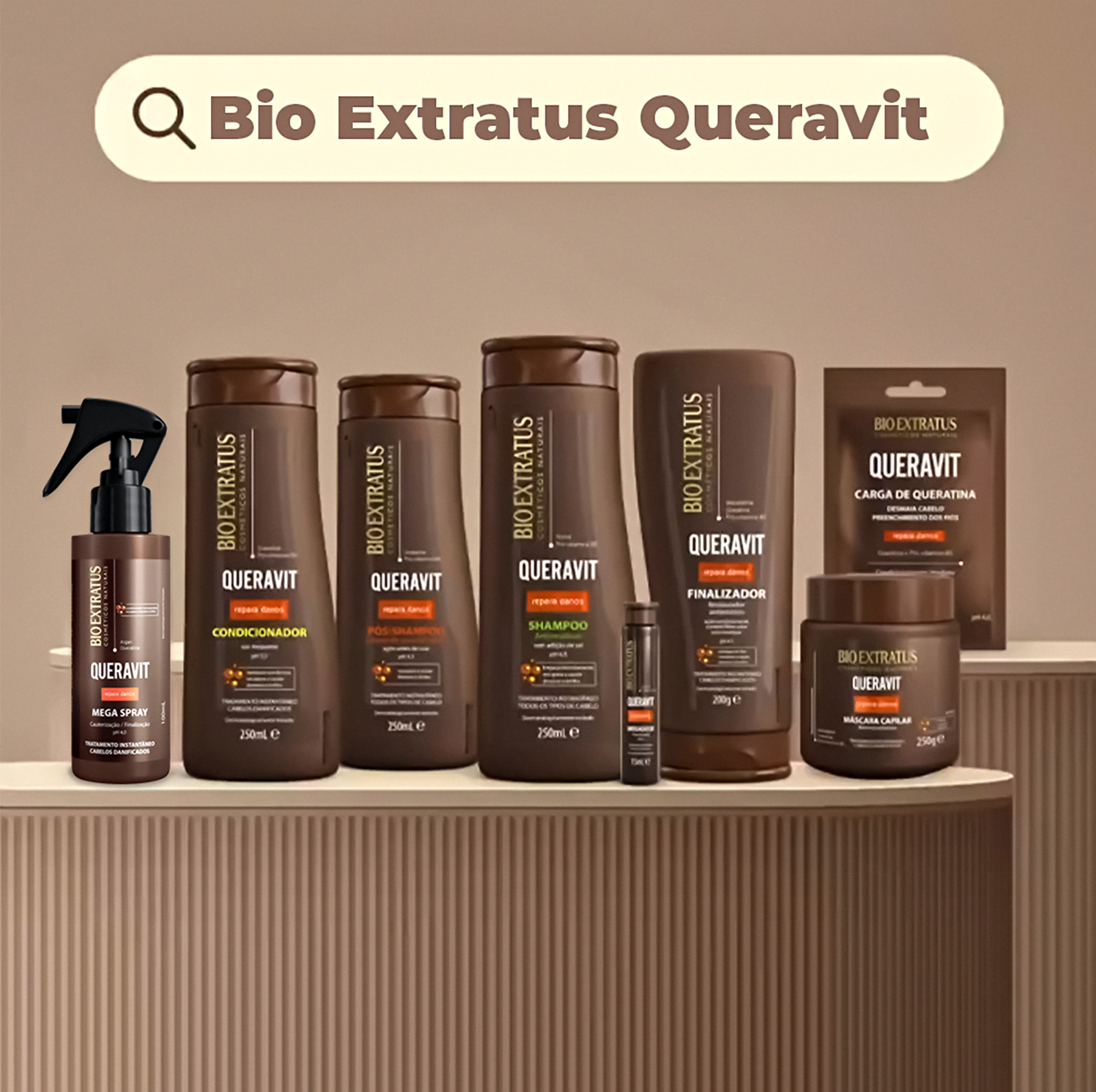 Kit Bio Extratus Queravit Spray e Selante Líquido (2 Produtos)