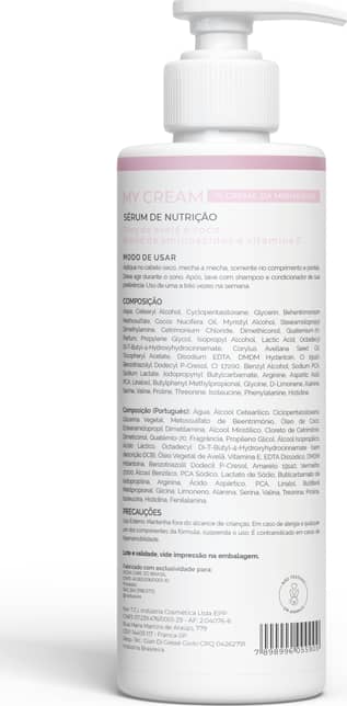 Vicka Care - Sérum de Nutrição My Cream - 250mL