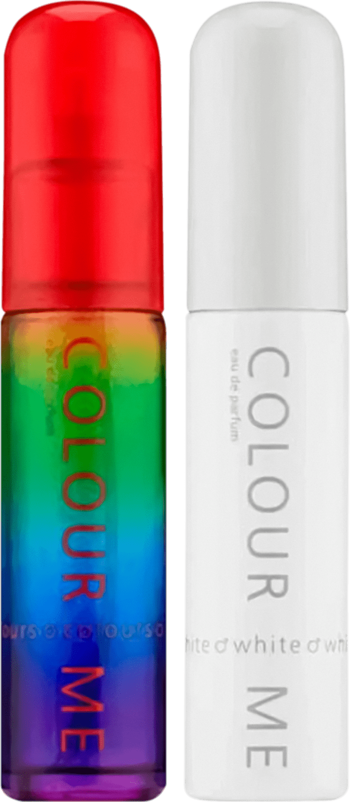 Kit Unissex Colour Me Colours 50ml e White 50ml Eau de Parfum
