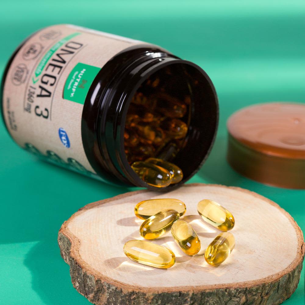 Nutrify Ômega 3 TG Ultraconcentrado 1360mg Suplemento Alimentar 120 Cápsulas | Beleza na Web