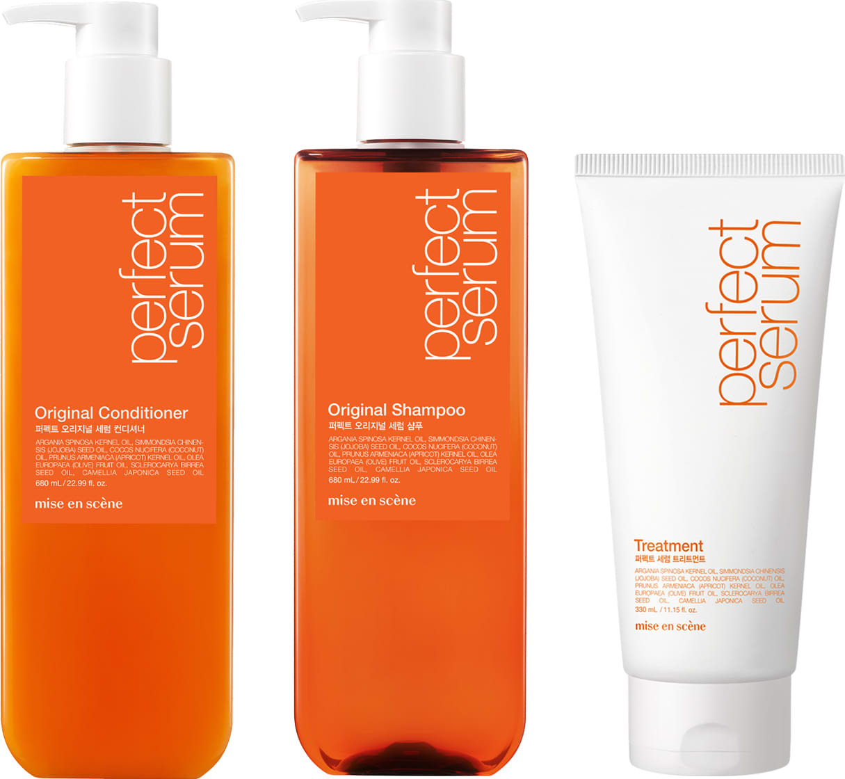 kit Perfect Sérum Shampoo 680ml + Condicionador 680ml + Máscara 330ml)