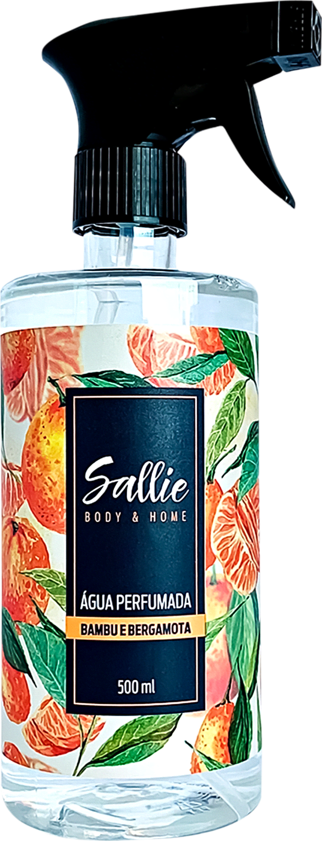 Sallie Body & Home Água Perfumada Bambu e Bergamota 500ml