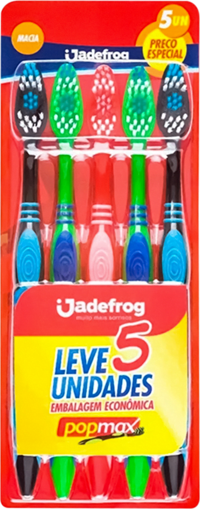 Kit Jadepro Escovas de Dentes Popmax Macia | Beleza na Web