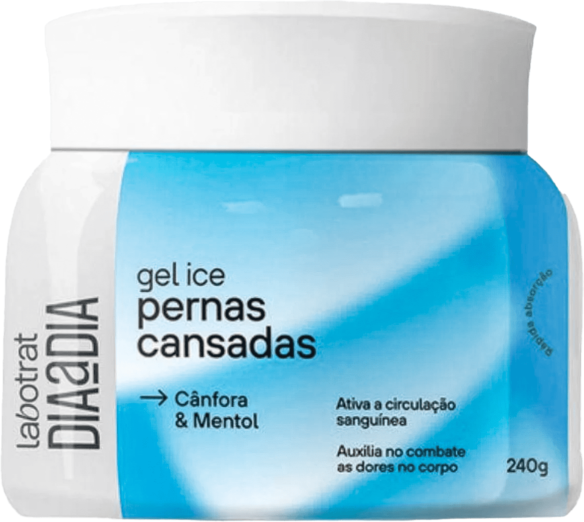Loção Corporal Labotrat Dia a Dia Gel Ice Pernas Cansadas | Beleza na Web