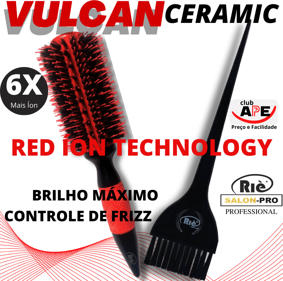 RIÈ SALON-PRO KIT 1 ESC PROF JAVALI VULCAN 64+1 PINCEL