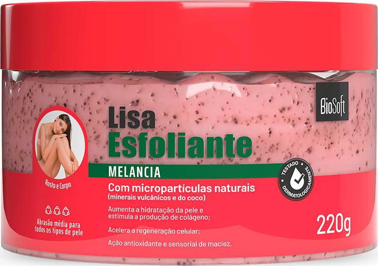 Esfoliante Melancia Bio Soft 220g