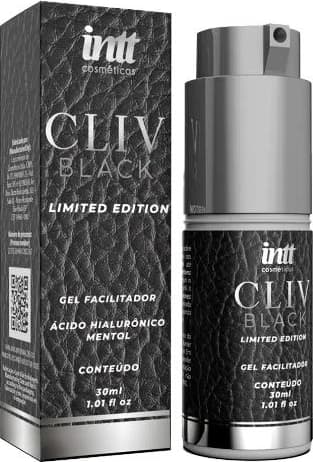 Gel Lubrificante Corporal Intt Cliv Black Limited Edition | Beleza na Web
