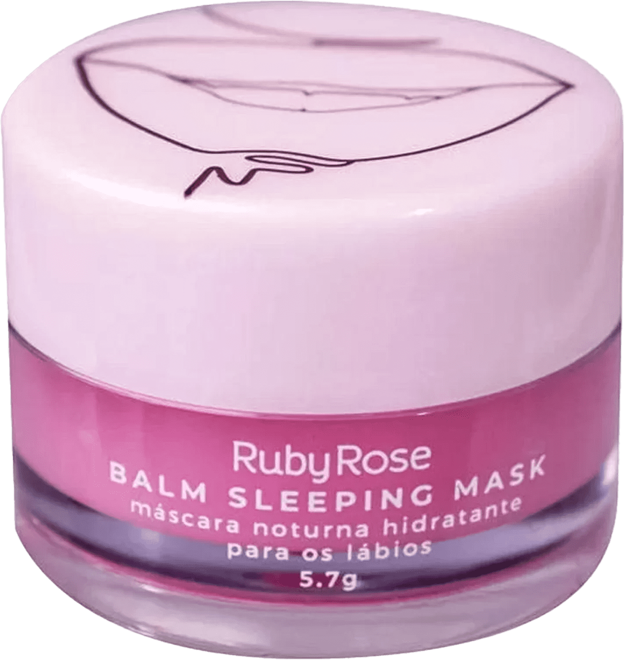 Hidratante Labial Ruby Rose Sleeping Mask | Beleza na Web