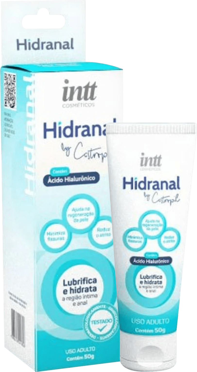 Lubrificante Íntimo Intt Hidranal by Castropil | Beleza na Web