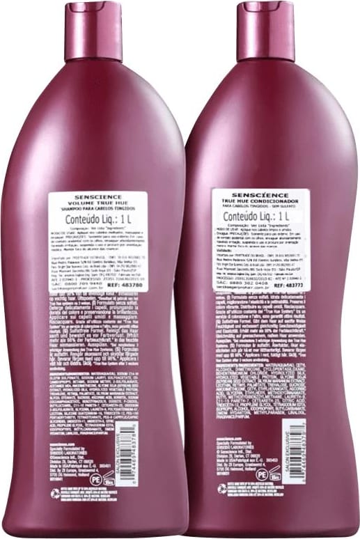 Kit Senscience True Hue Profissional Duo (Shampoo 1000ml + Condicionador 1000ml)