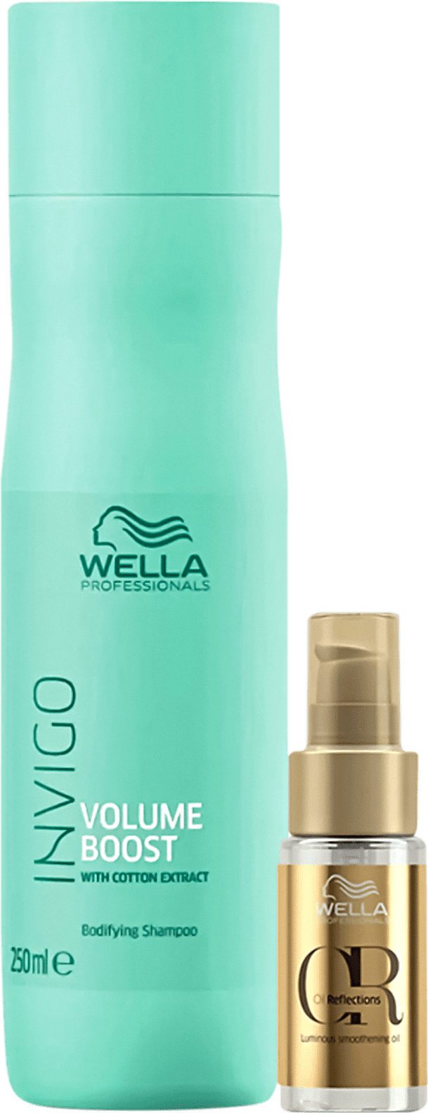 Kit Wella Invigo Volume Boost + Oil Reflections | Beleza na Web