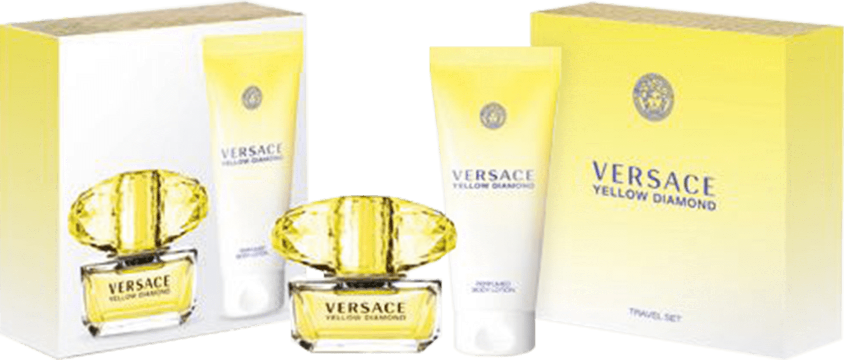 Conjunto Yellow Diamond Versace Feminino | Beleza na Web
