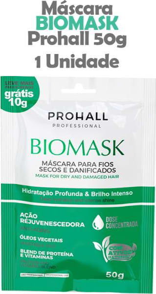 Dose Concentrada Prohall Máscara Biomask 50g