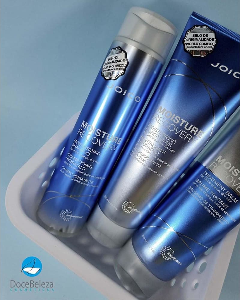 Kit Joico Moisture Recovery Triplo Cuidado | Beleza na Web