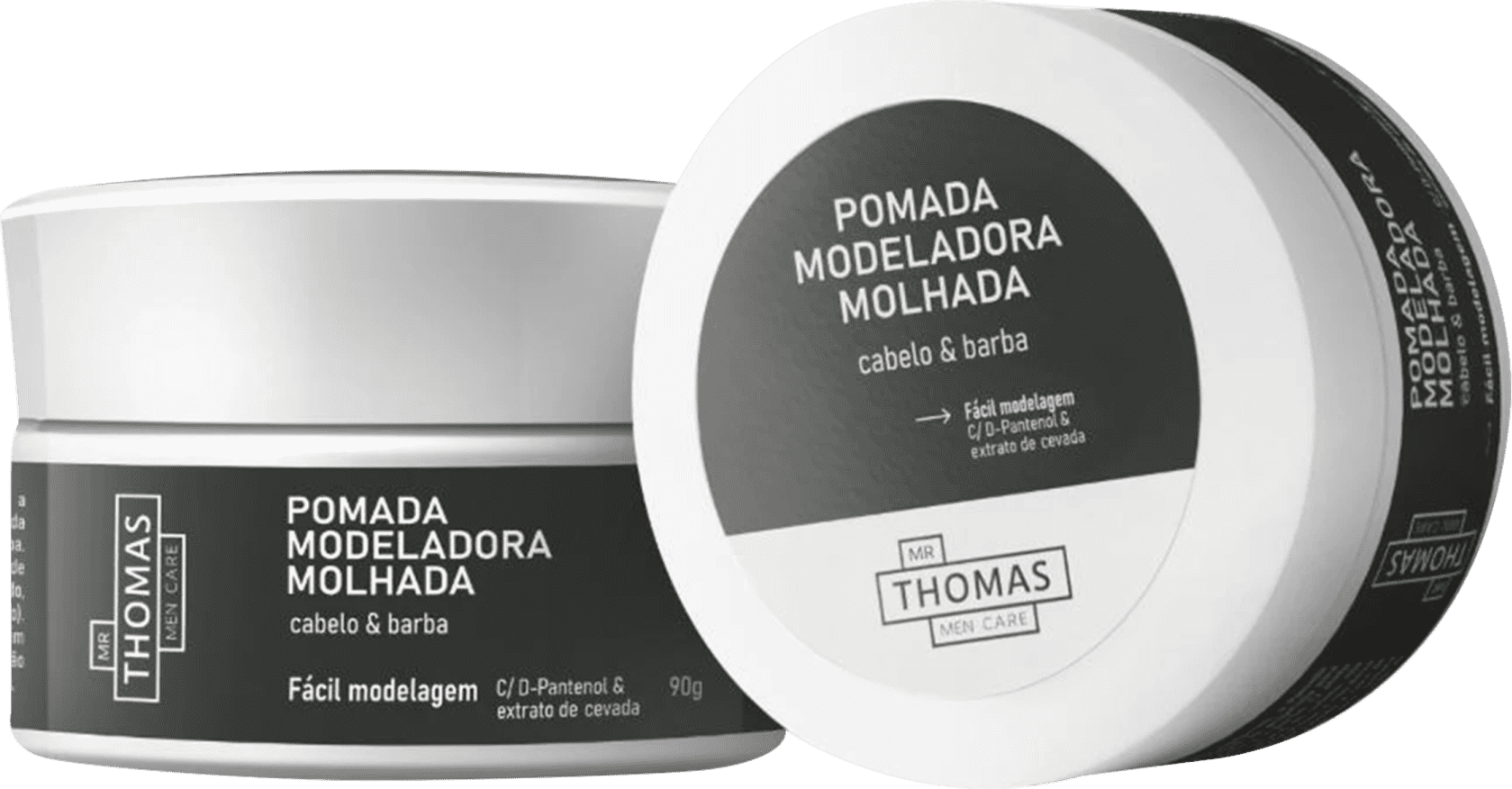Pomada Modeladora Molhada Mr Thomas Labotrat Men Care 90g Cabelo e Barba