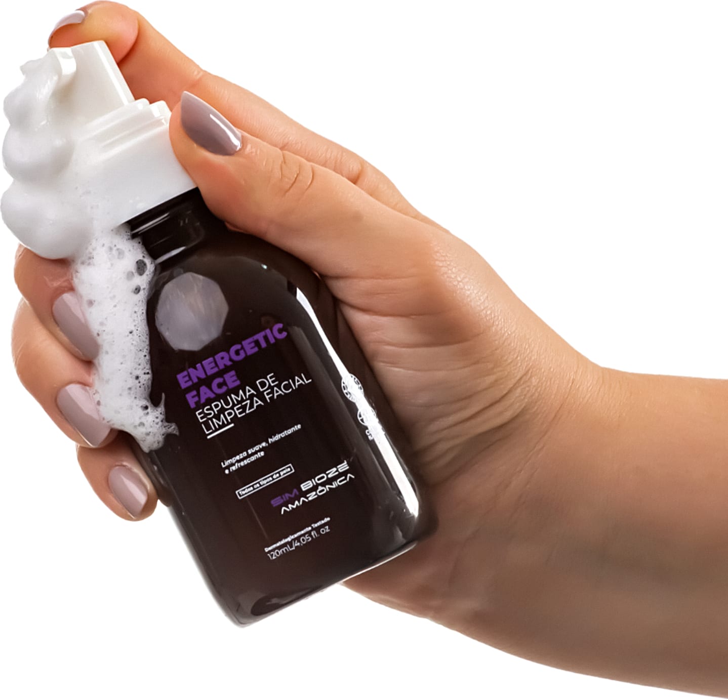 Espuma de limpeza Facial Simbioze Amazônica Energetic Face | Beleza na Web