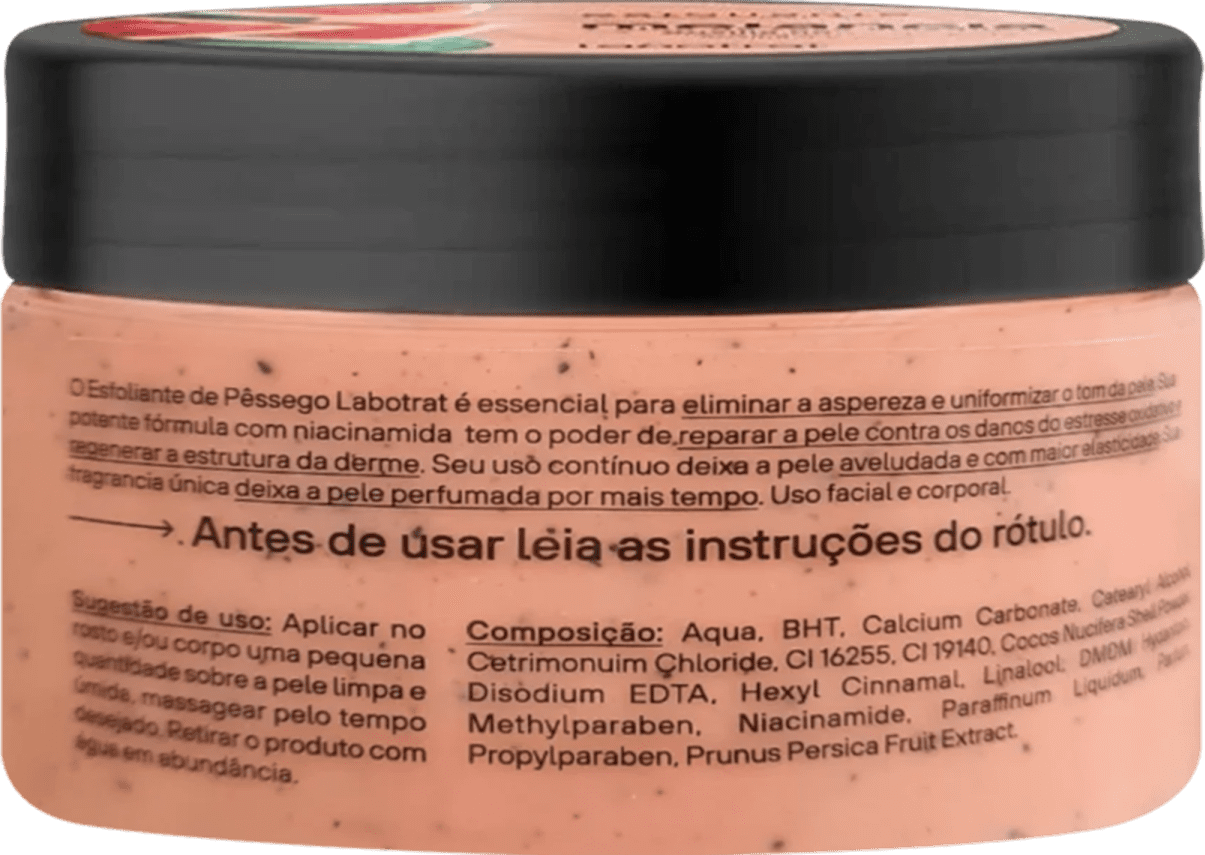 Kit Labotrat Dia a Dia Pêssego Esfoliante 300g+Hidratante