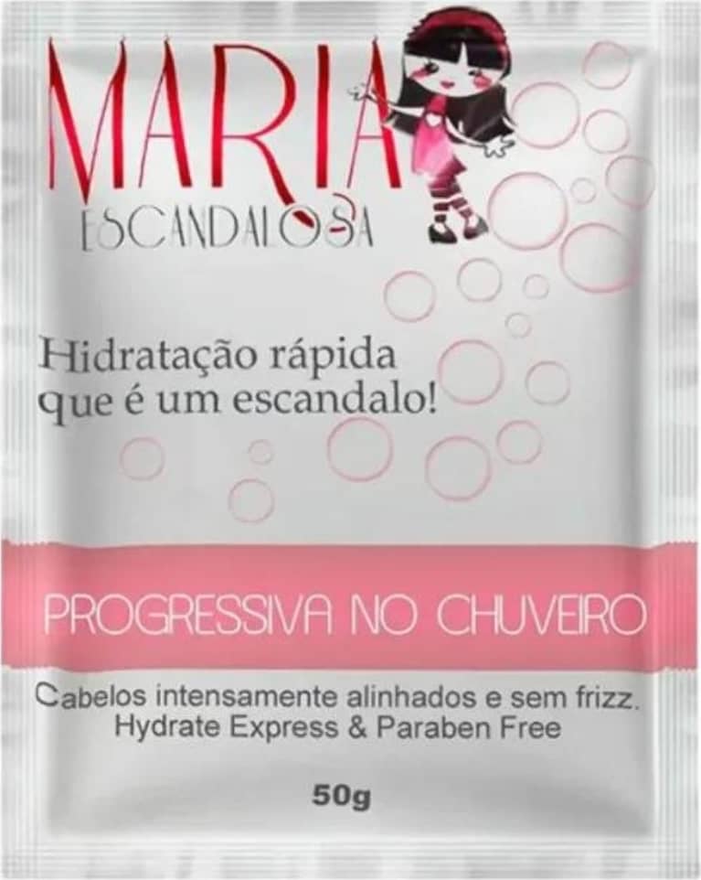 Maria Escandalosa Progressiva no Chuveiro Sachê 50g