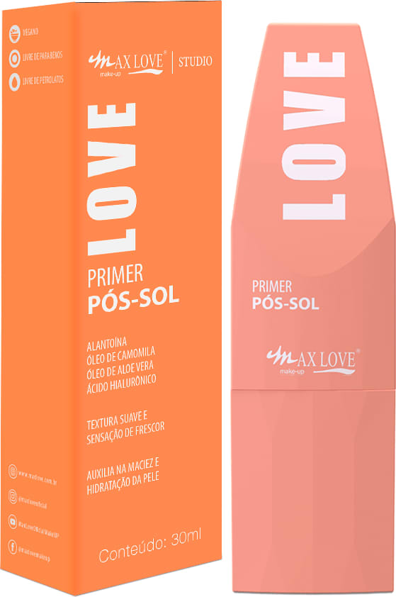 Max Love Love Pós-Sol Primer | Beleza na Web
