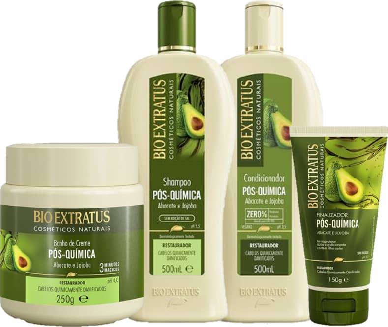 Kit Bio Extratus Pós-Química Completo | Beleza na Web