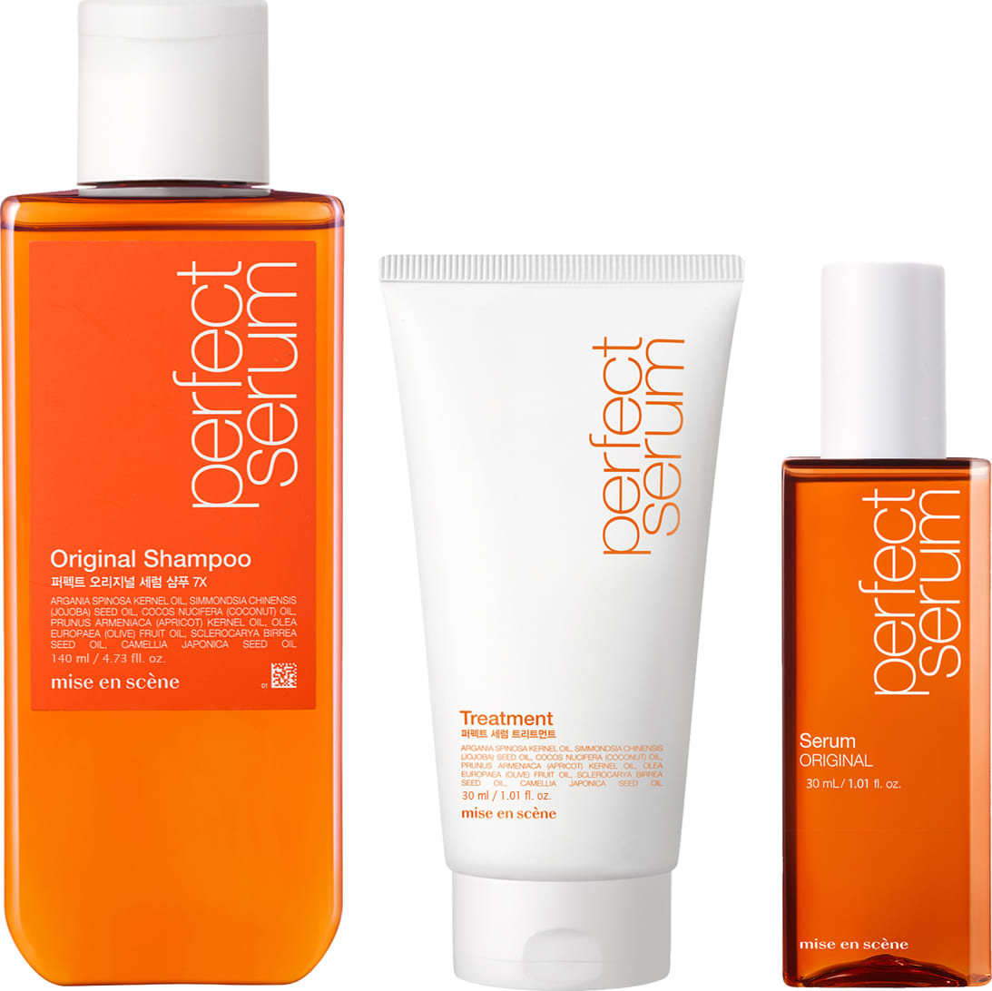 kit Perfect Sérum Shampoo 140ml + Perfect Sérum Máscara 30ml + Perfect ...