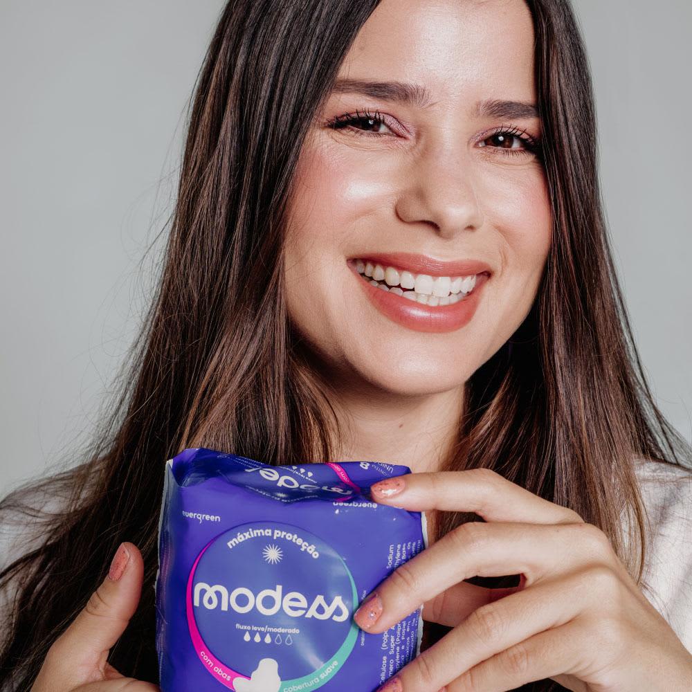 Absorvente Modess Noturno com Abas 32un