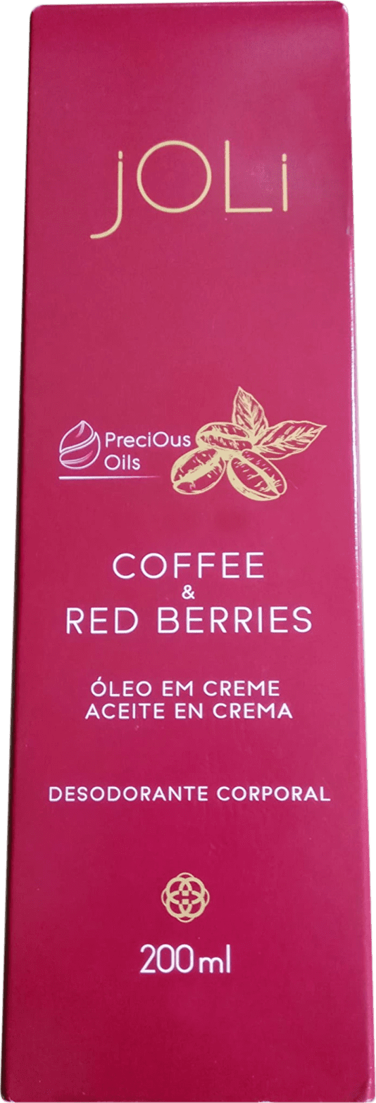 Óleo em Creme Desodorante Corporal Hinode Joli Café e Frutas Vermelhas ...
