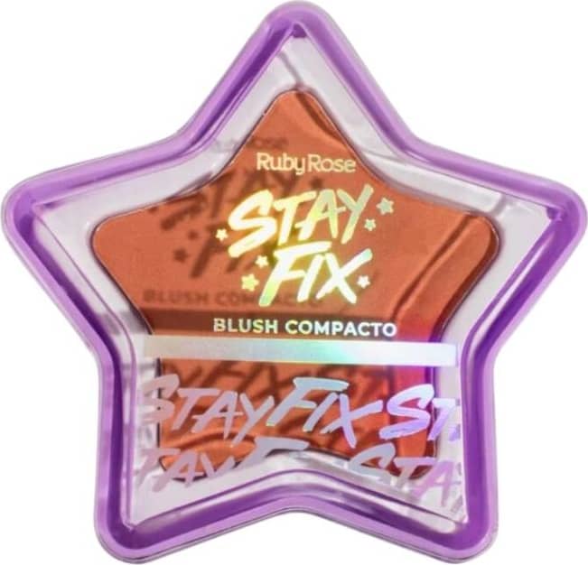 Blush Compacto Ruby Rose Stay Fix ST40 | Beleza na Web