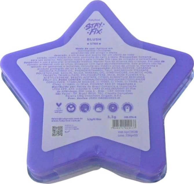 Blush Compacto Ruby Rose Stay Fix St60 5,3g