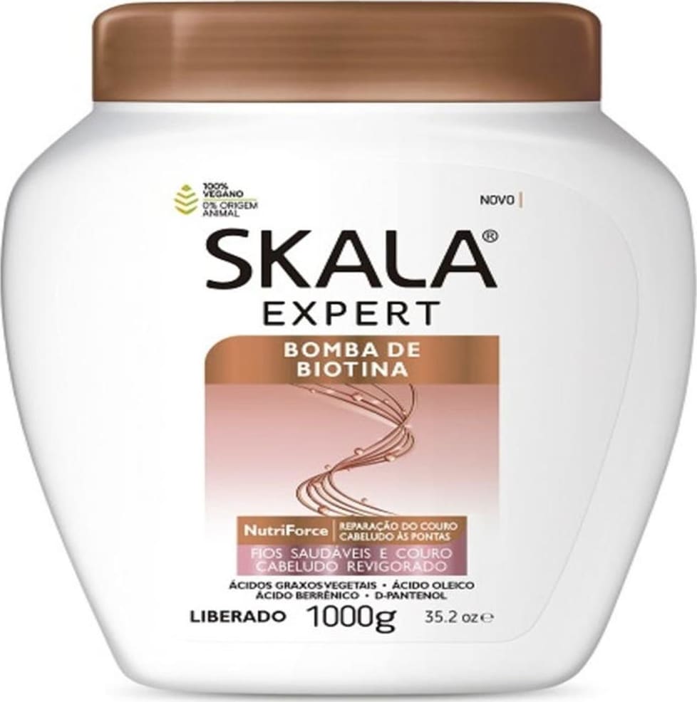 CREME DE TRATAMENTO SKALA 1KG BOMBA BIOTINA