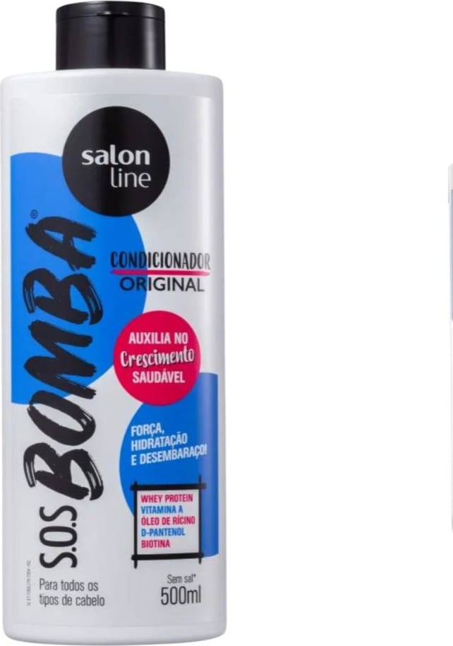 Kit Salon Line Sos Bomba Original C/3