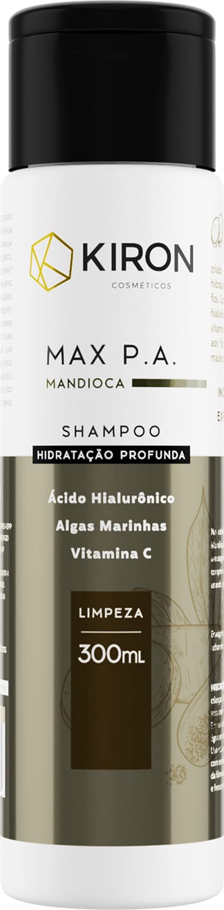 Shampoo Kiron Cosméticos MAX P.A. Mandioca | Beleza na Web