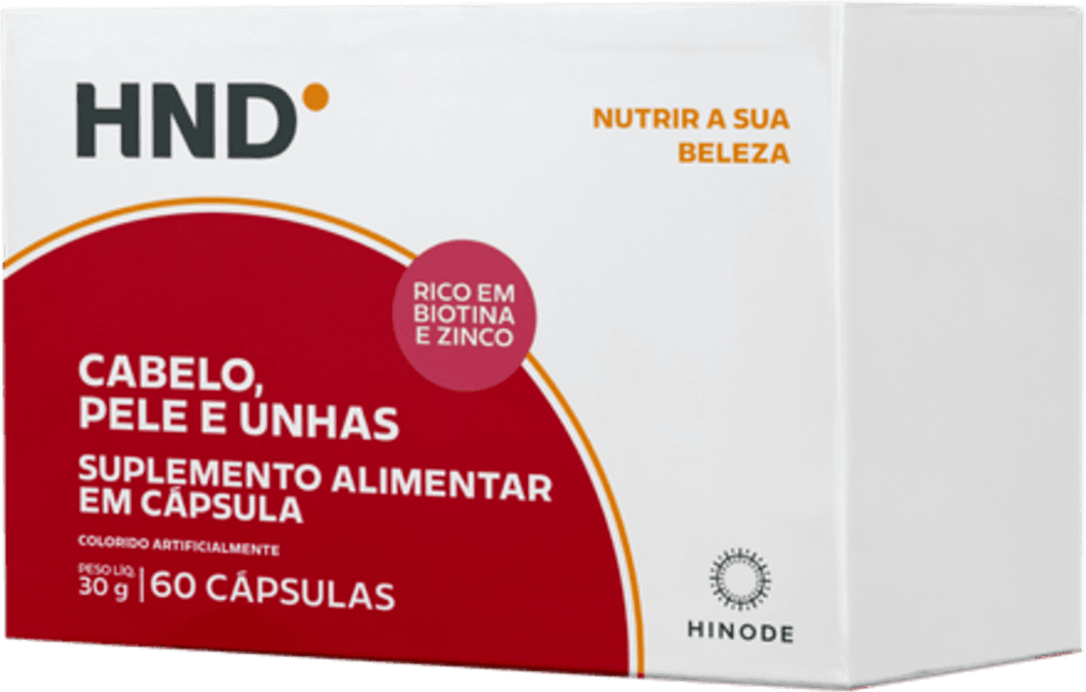 Suplemento Cabelo, Pele e Unhas HND - Vitaminas e Minerais
