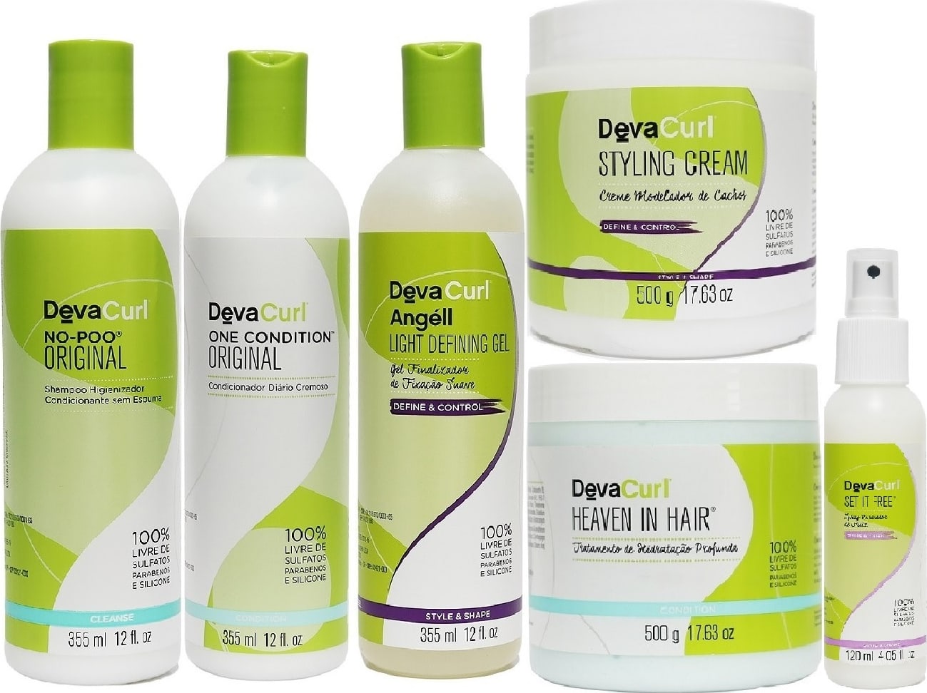 Kit Deva Curl Especial (6) Seis Produtos