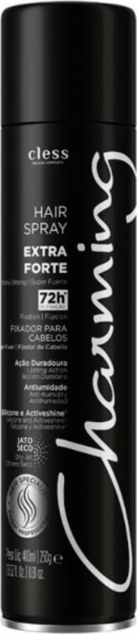 Kit Cless Charming Hair Spray Forte + Extra Forte 400ml